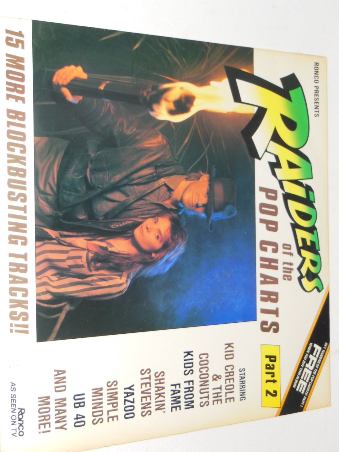 Raiders of the Pop Charts Part 2 Vintage Vinyl Record LP - Etsy
