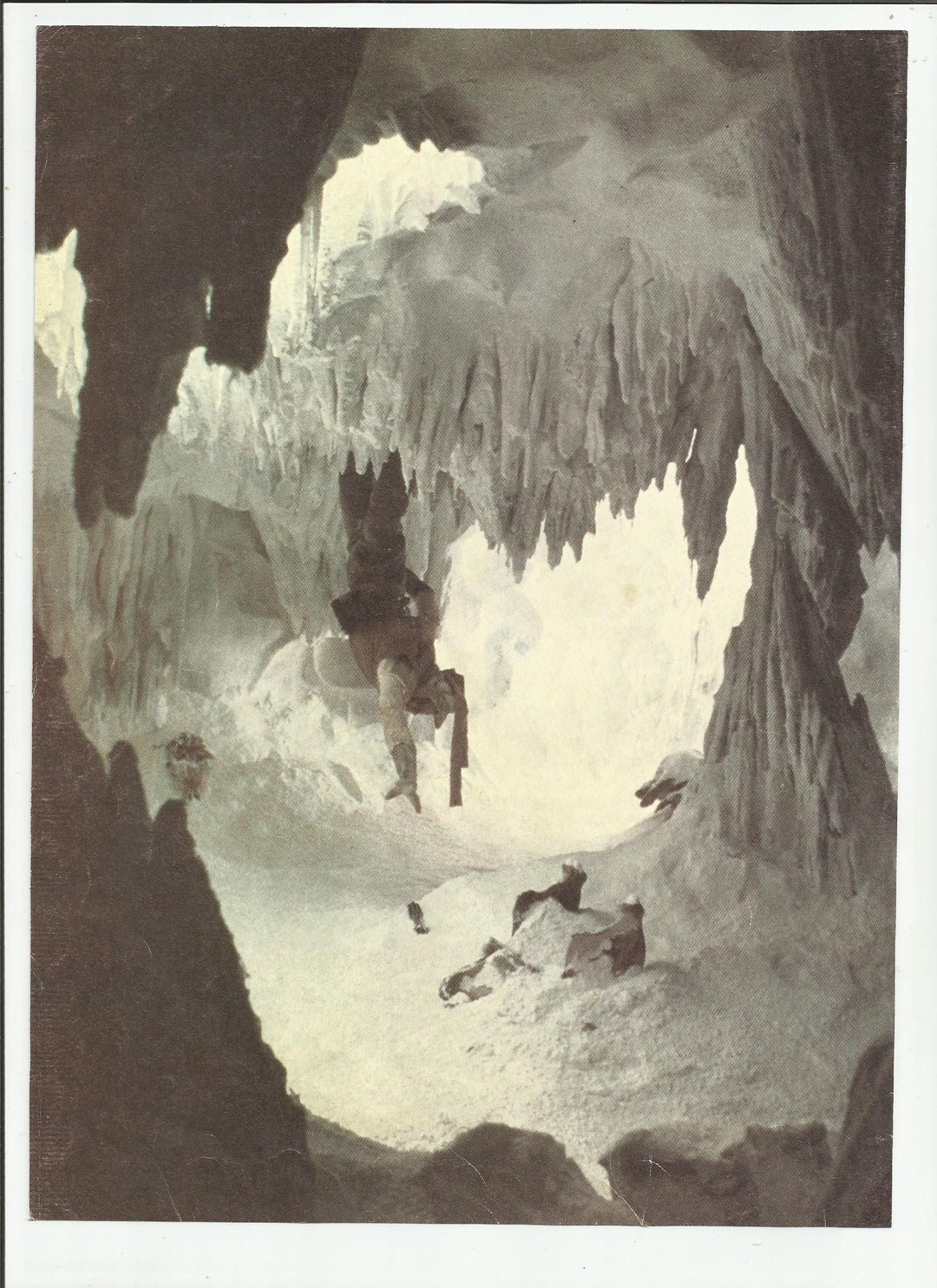 Luke Skywalker Wampa Cave Hoth the Empire Strikes Back Vintage Science ...