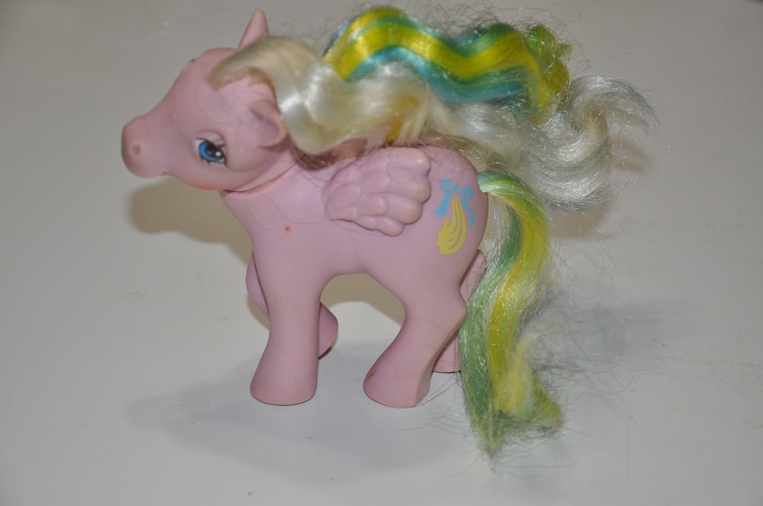 1984 G1 My Little Pony Curly Locks Vintage Hasbro MLP Plastic Figure ...