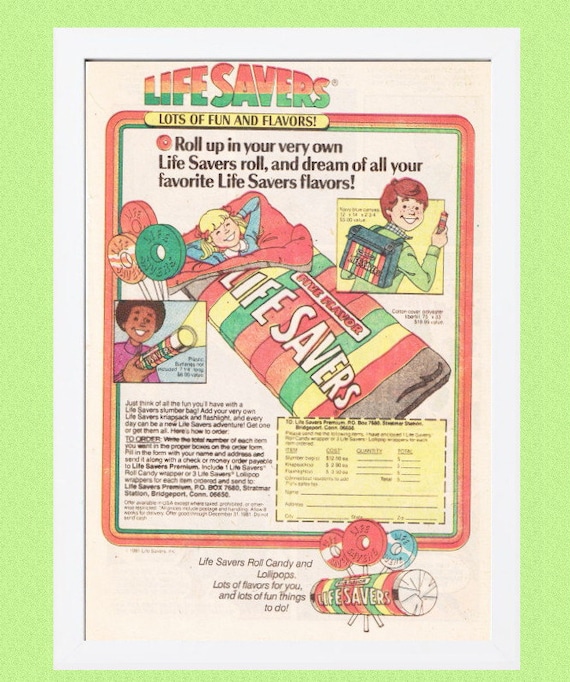 Vintage Lifesavers Candy Book