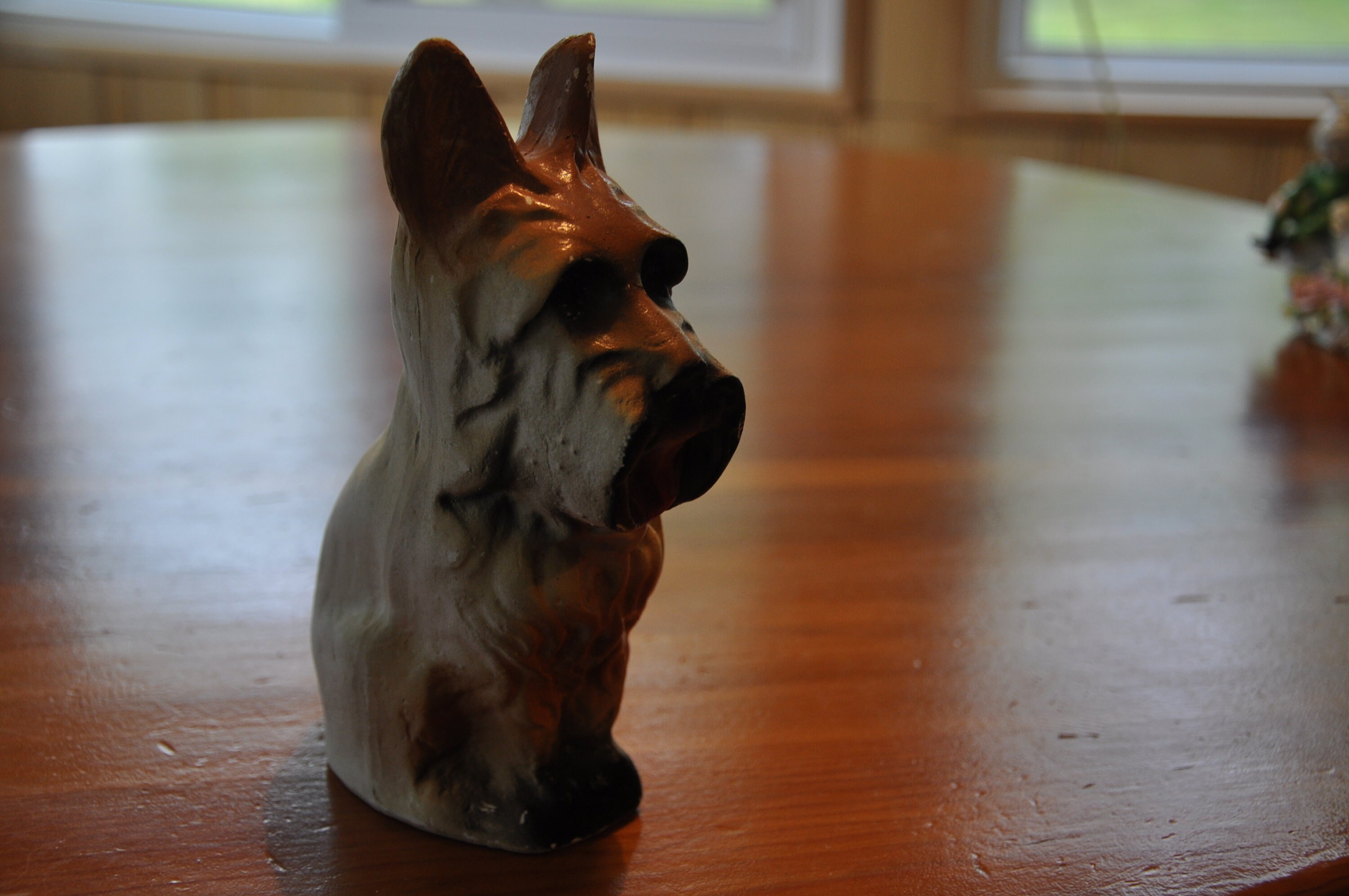 Vintage Chalkware Terrier Hund Kreide WareFigurine - Etsy.de