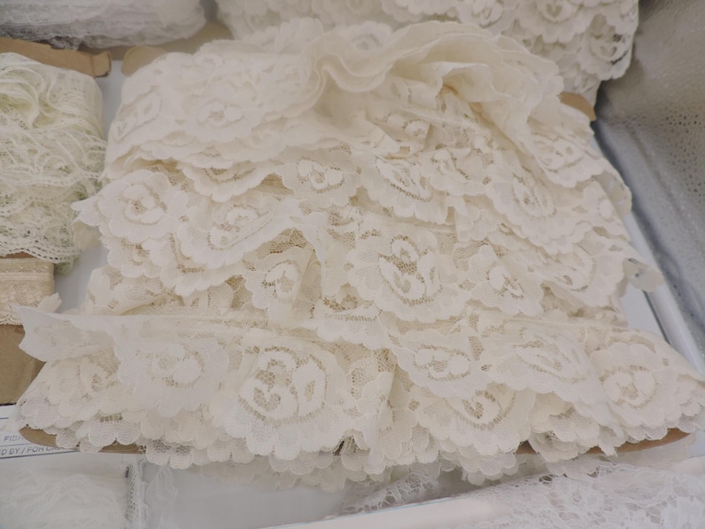 Huge Bulk Lot of Vintage Victorial Style Lace Trim Fabric Material - Etsy