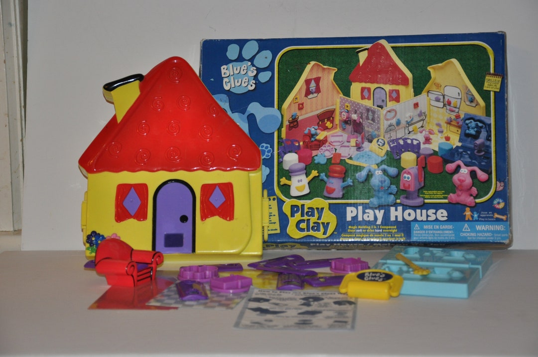 Vintage Blue's Clues Play Clay Set - Etsy