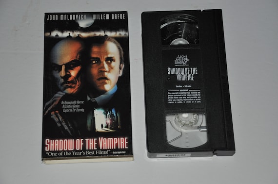 Shadow of the Vampire Vintage VHS Tape Horror Thriller Movie | Etsy