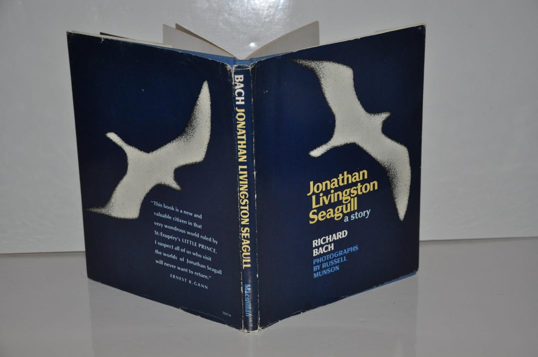 Jonathan Livingston Seagull Vintage Hardcover Book With Dustjacket - Etsy