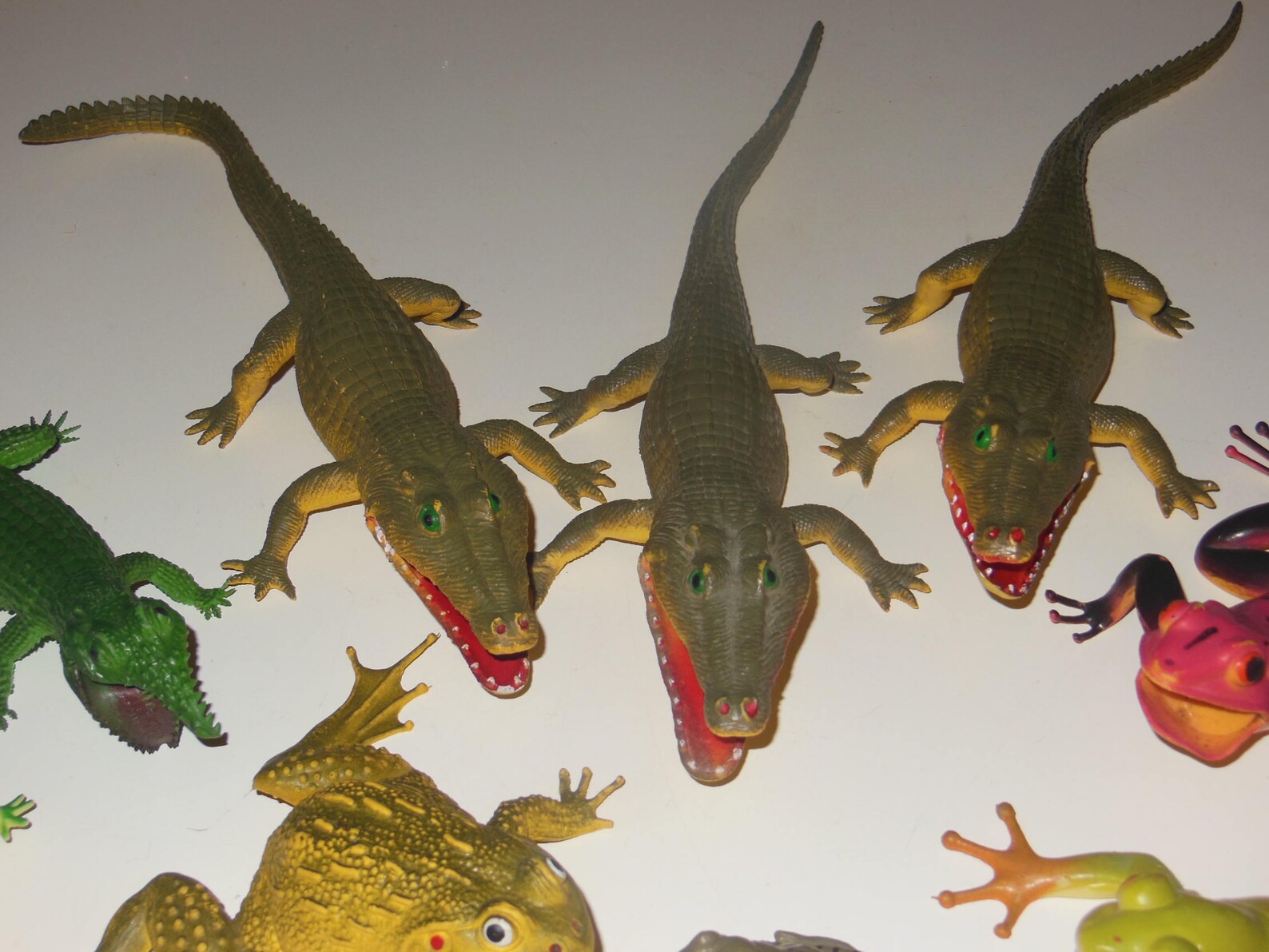 Lot of Vintage Plastic Reptile Toys - Etsy