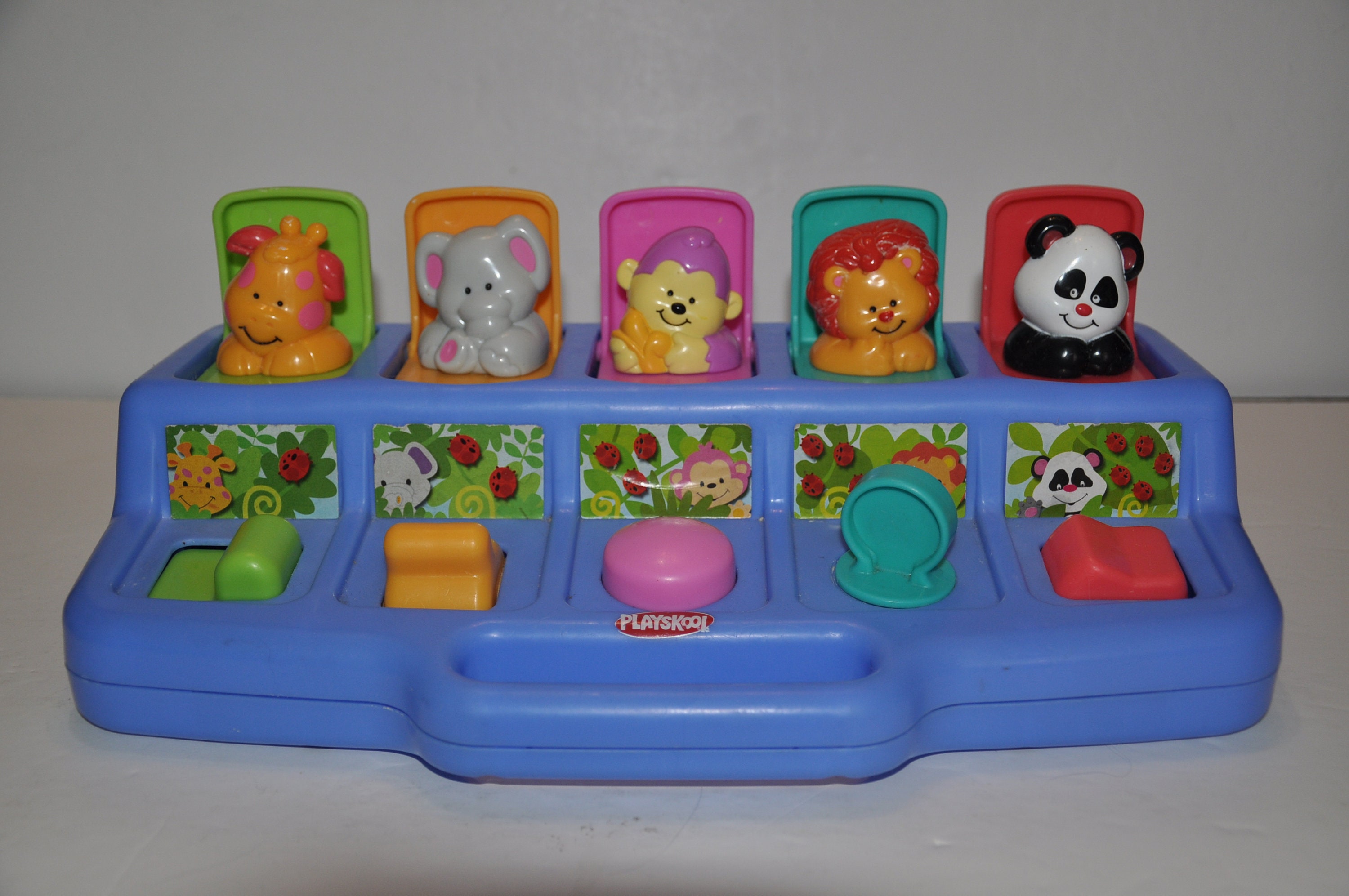 Playskool Busy Poppin' Pals Pop-up Zoo Jungle Safari - Etsy UK