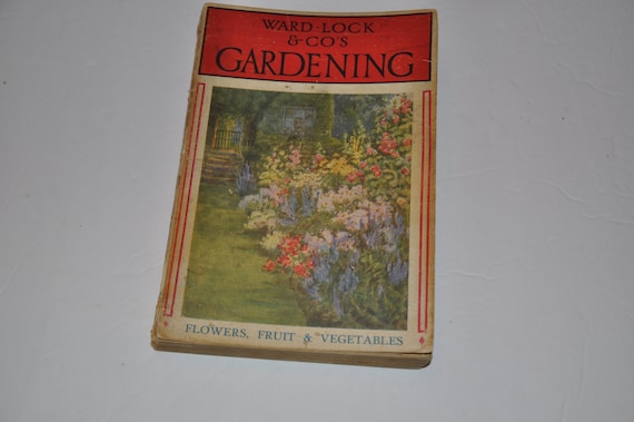 Gardening Flowersfruit vegetables Ward Lock & Co.'s | Etsy