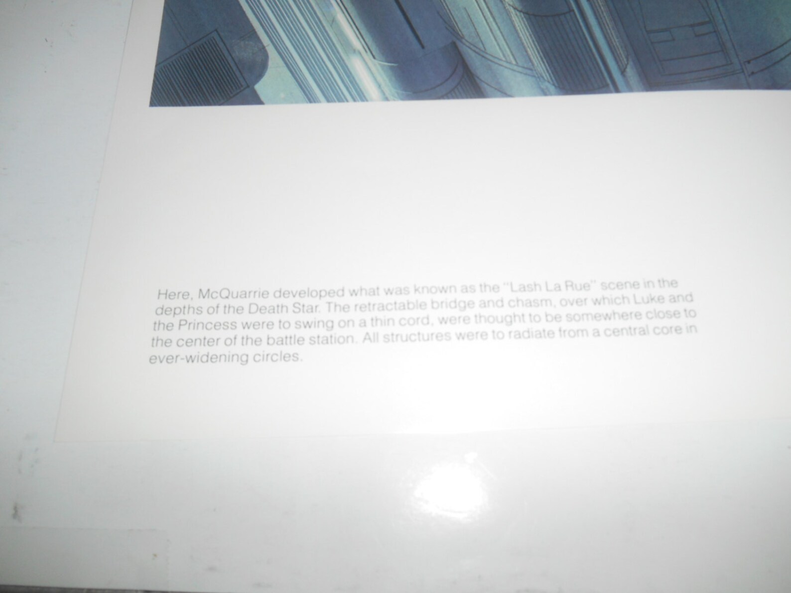 Luke & Leia Escape Death Star 1977 Original Vintage Star Wars Painting ...