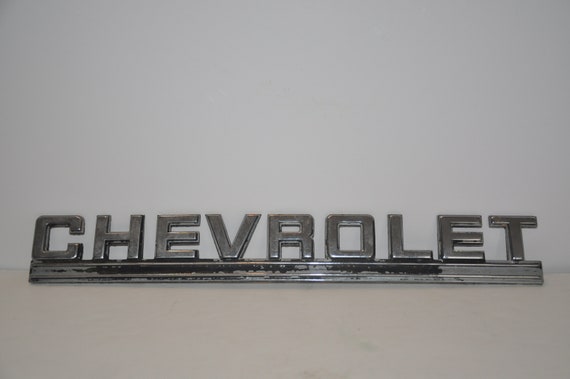 Vintage Chevrolet Script