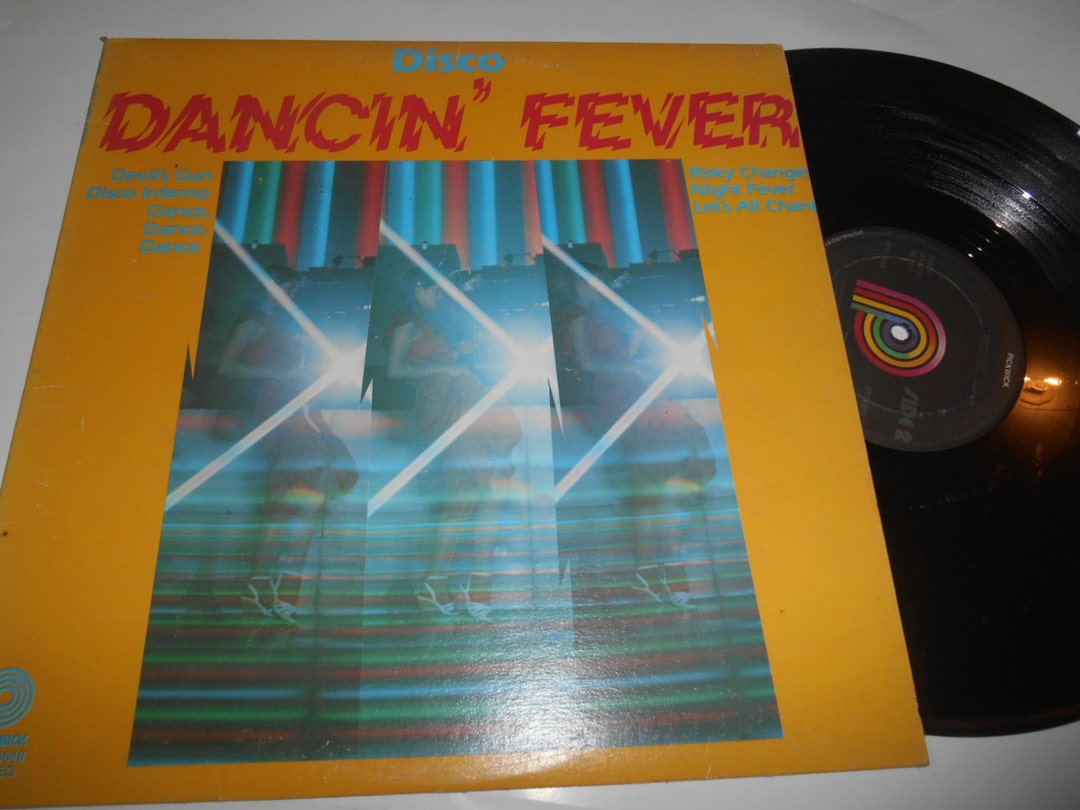 12" Disco Dancin' Fever Vinyl Vintage LP Record 1978 - Etsy