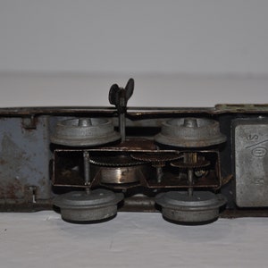 Antique Wind-up Pressed Steel Toy Train Engine WORKS - Etsy