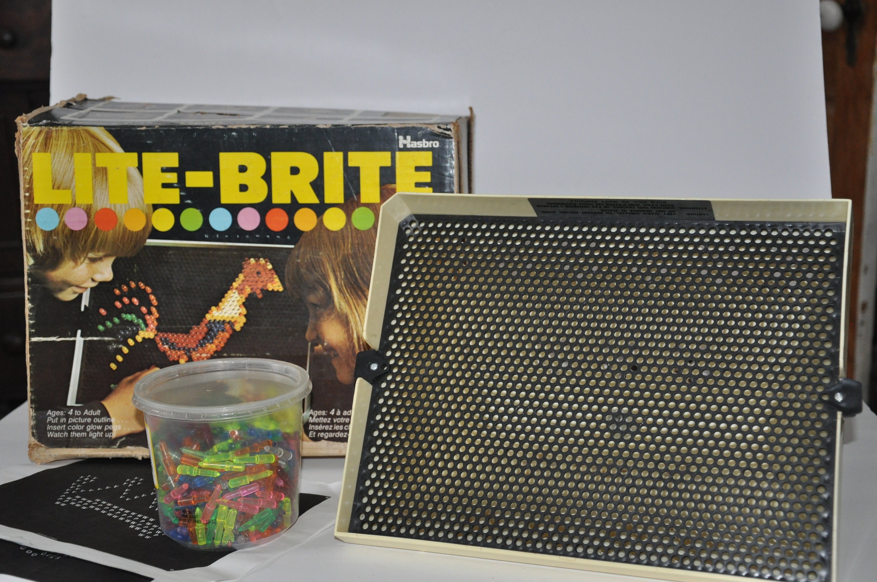 Max 67 OFF Vintage Lite Brite Pegs 100 Ct 1960s 1 8 Premierdrugscreening