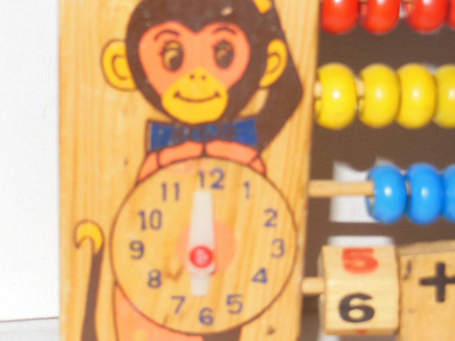 Vintage Monkey Abacus Counting Toy - Etsy