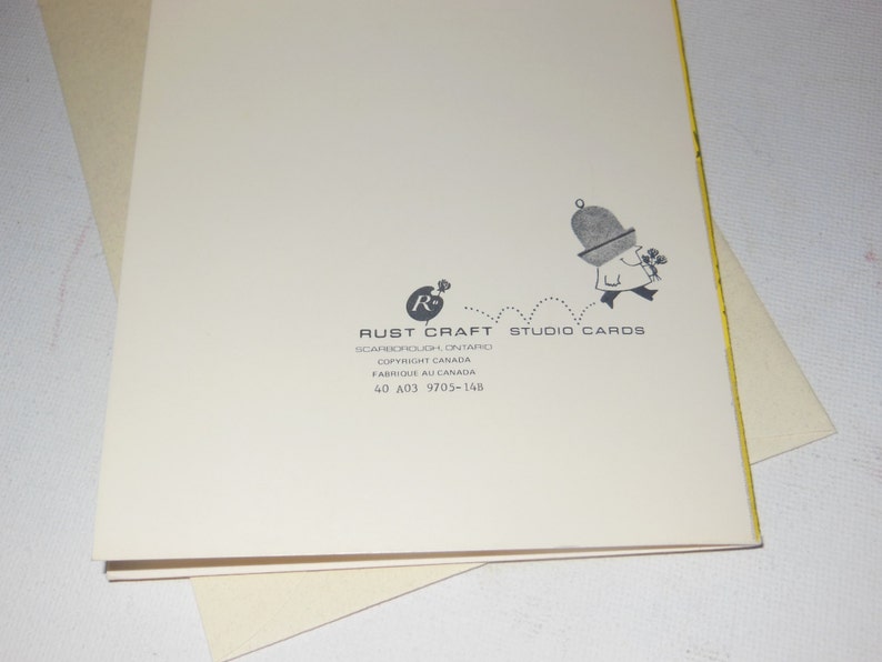 Vintage Unused Goodbye Greeting Card 1970s - Etsy