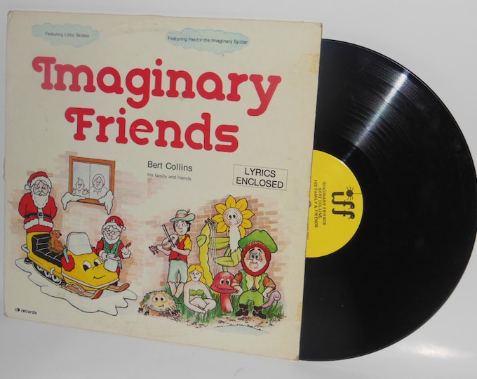 Very Rare Vintage Imaginary Friends Vinyl Bert Collins Canadian Artist ...