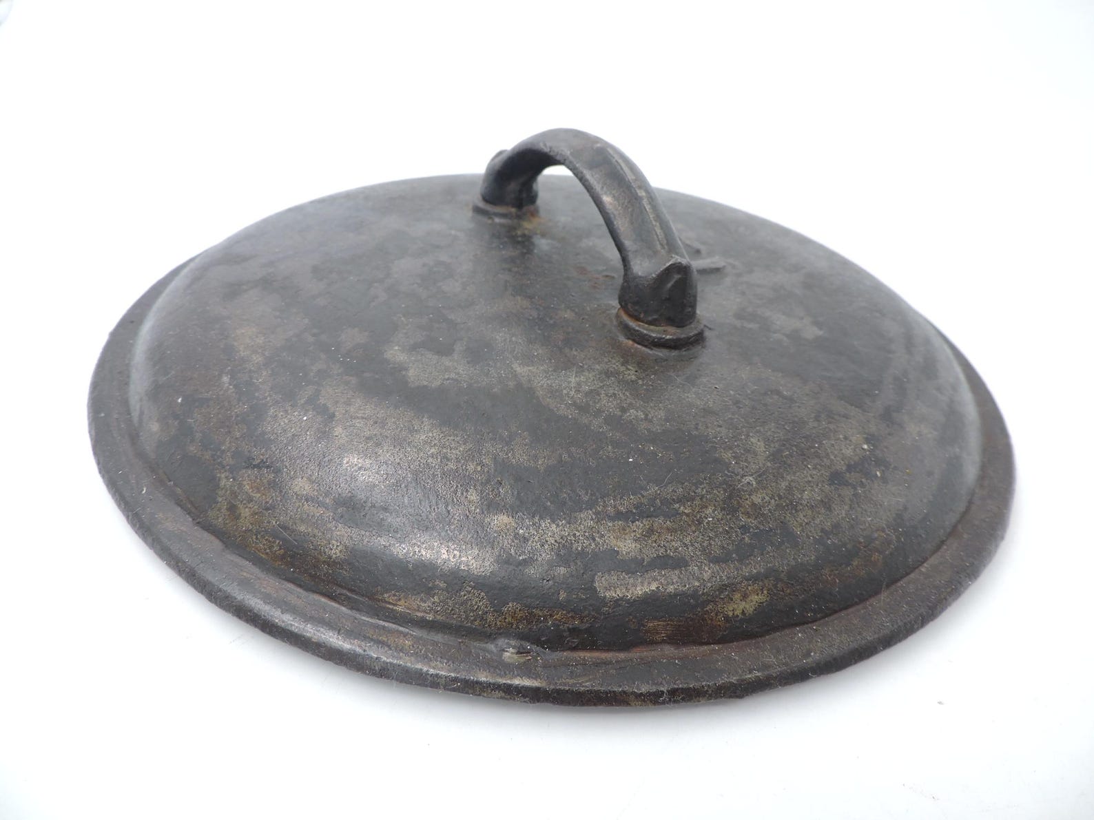 Antique Martin Stove & Range #7 Cast Iron Bean Pot or Dutch Oven Lid No ...