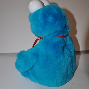 Moves and Talks YUM YUM Animated Vintage Cookie Monster Soft Stuffed ...