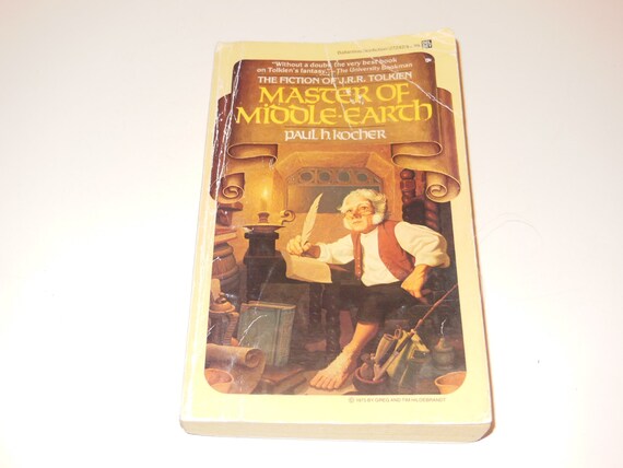 Master Of Middle Earth by Pal Kocher Paperback Book | Etsy