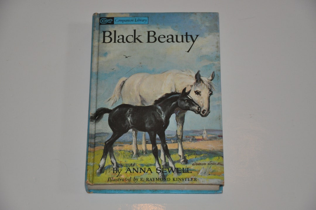 Black Beauty Vintage Hardcover Book - Etsy