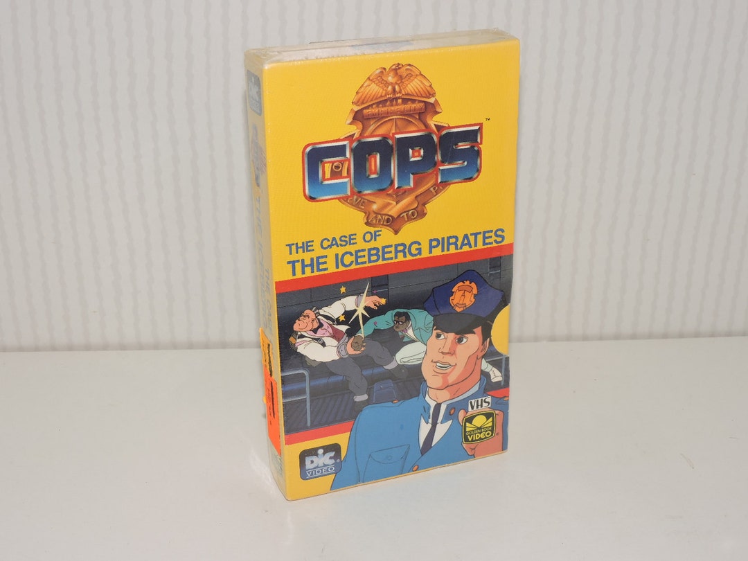 1989 COPS the Case of the Iceberg Pirates Sealed Vintage Animated ...