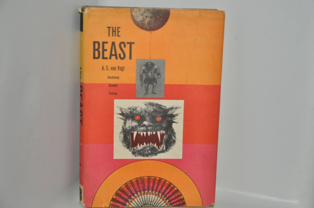 THE BEAST A. E. Van Gogt 1963 Doubleday Science Fiction Hardcover Book ...