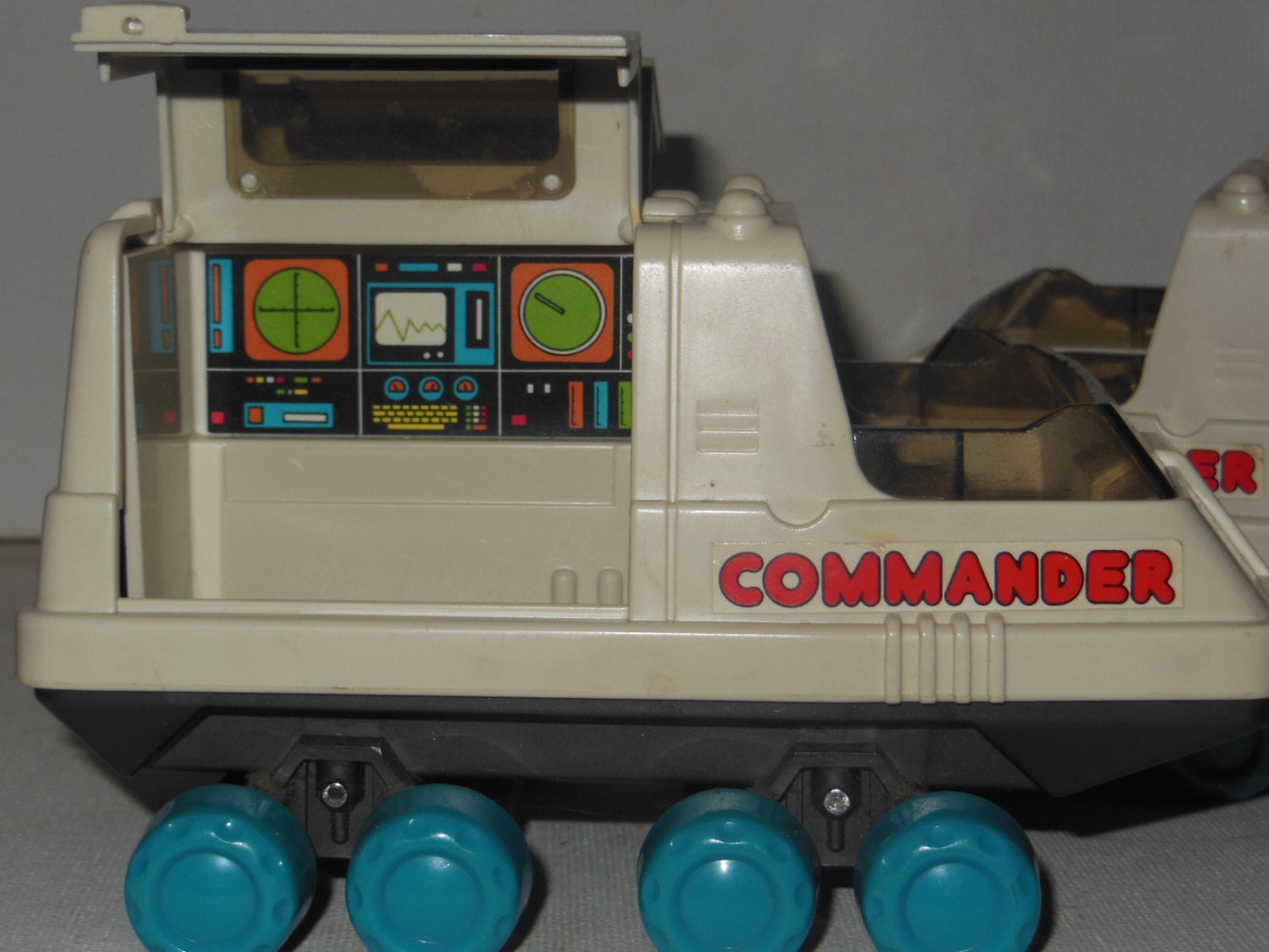 1984 Playmates Space Station Command Toy With Two Vehicles - Etsy