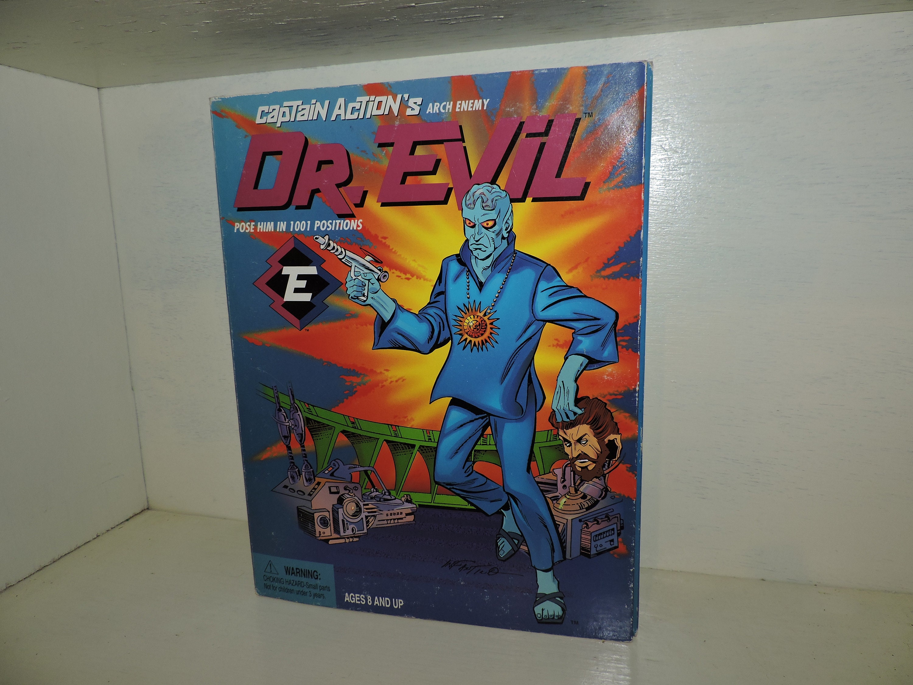 Dr. Evil Captain Action's Arch Enemy Sealed 1998 Action | Etsy