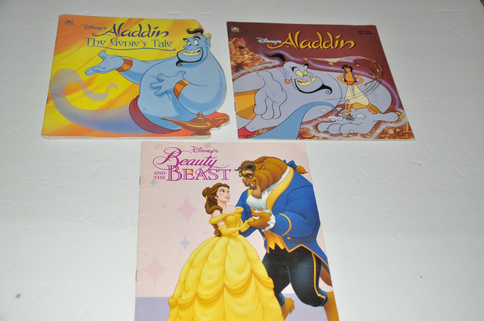 3x 1990s Walt Disney Paperback Books Aladdin the - Etsy