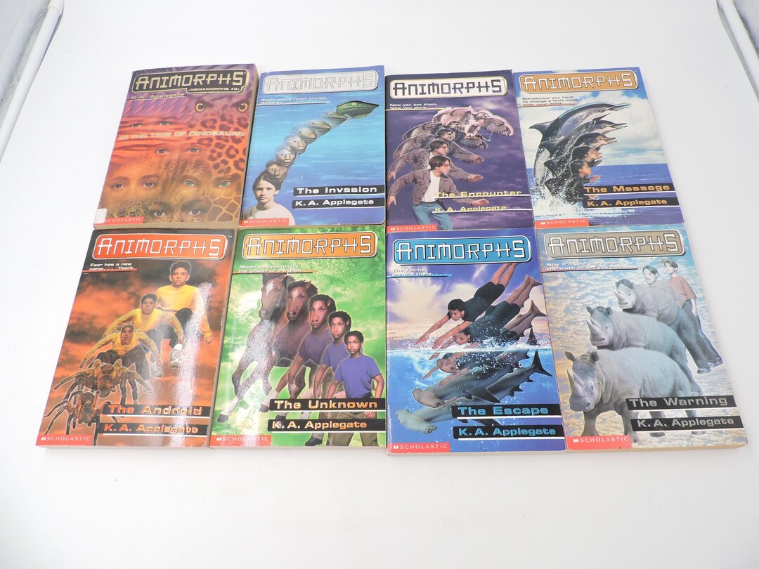 8x Vintage Animorphs / Megamorphs Paperback Books - Etsy Canada
