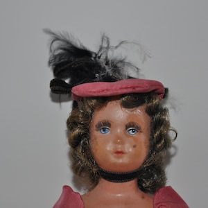 Celluloid Doll Vintage Can-can Dancer Doll - Etsy