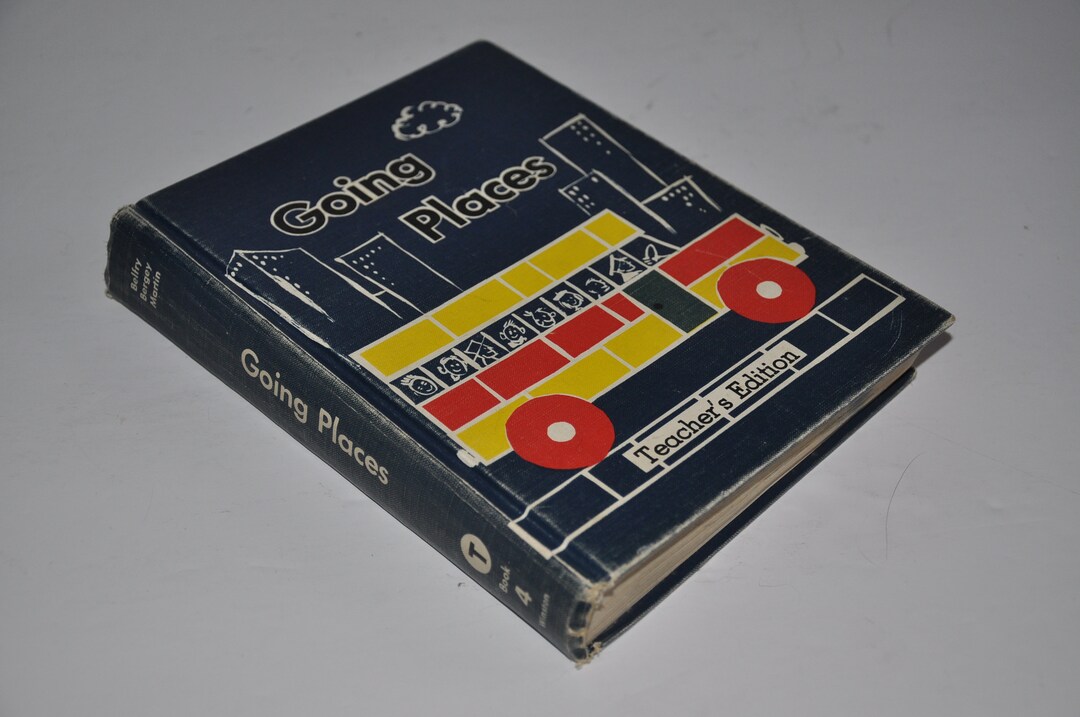 Vintage Reader - Going Places - Teacher's Edition Hardcover Book With ...