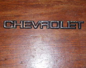 Vintage Chevrolet Sign - Etsy