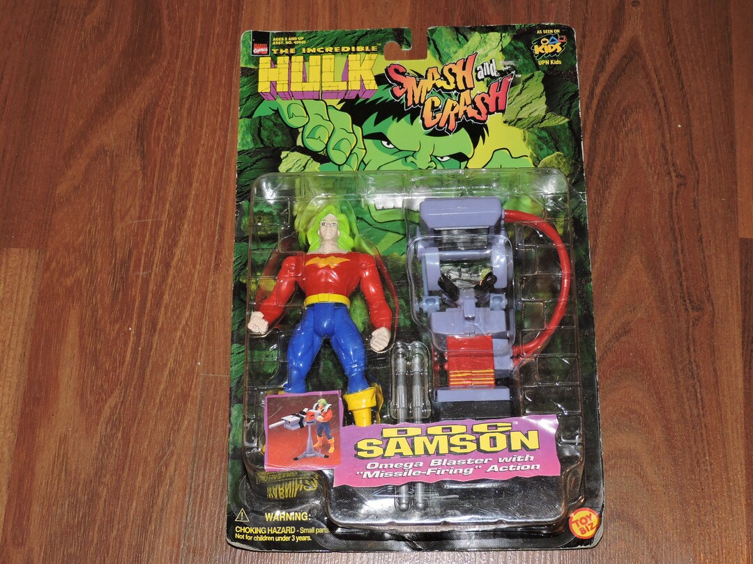 1997 the Incredible Hulk Doc Samson Sealed Marvel Action Figure - Etsy