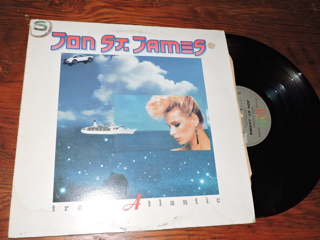 1984 Jon St. James Synth-pop Music 12" Vinyl Record LP - Etsy