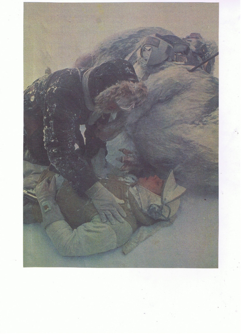 Han Saves Luke on Hoth the Empire Strikes Back Vintage Science - Etsy