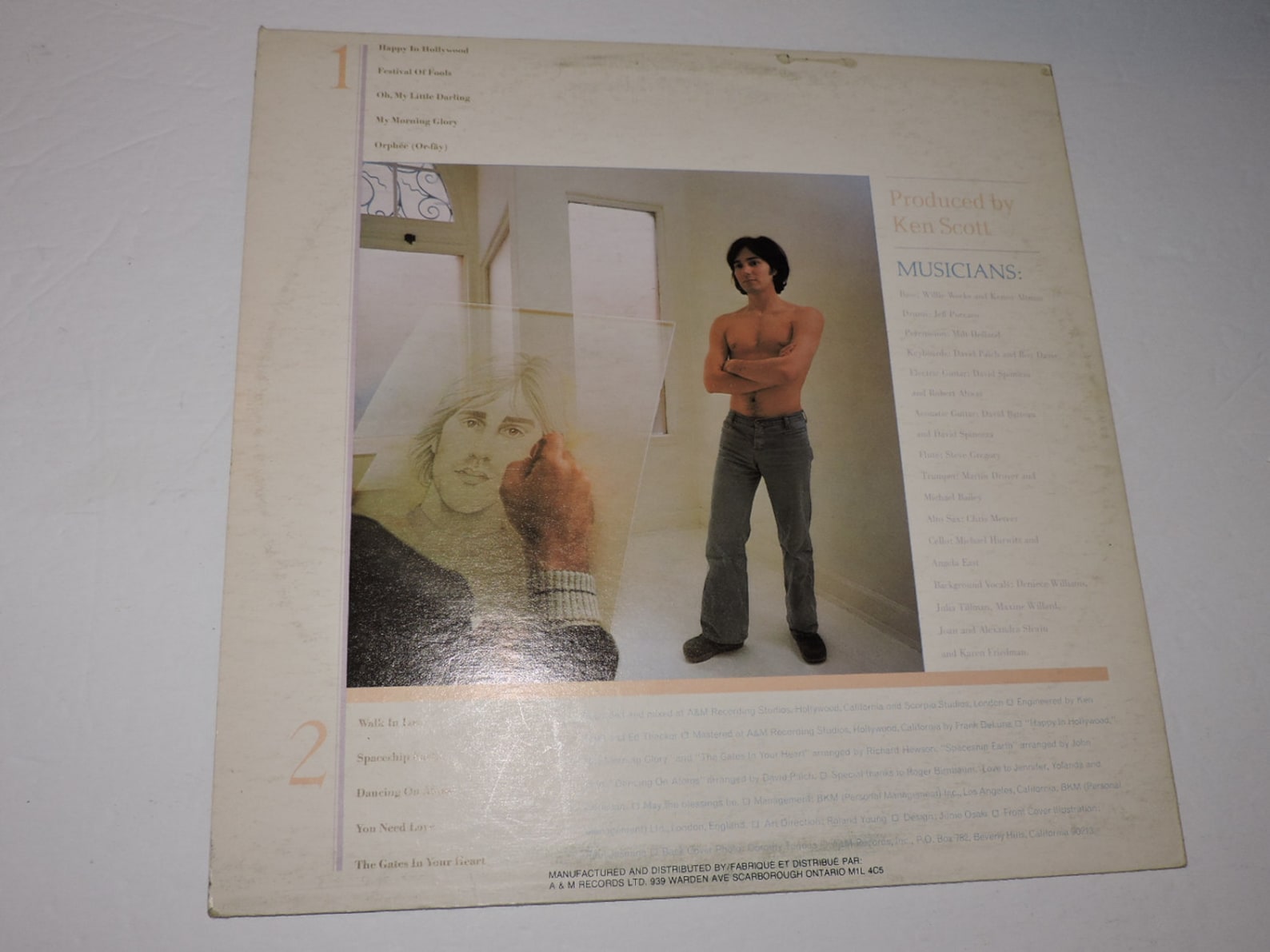 David Batteau Happy in Hollywood 1976 Soft Rock Music - Etsy