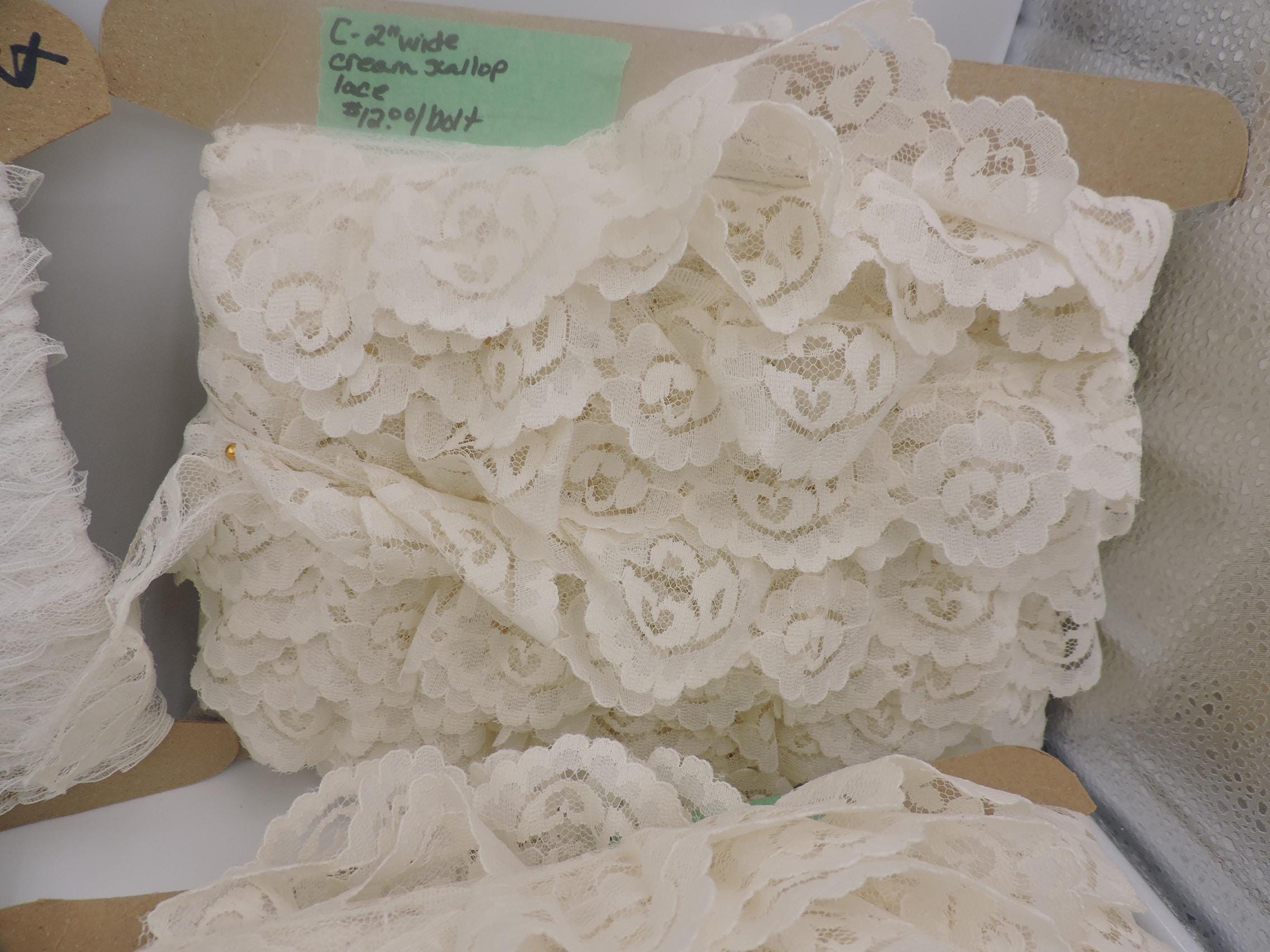 Huge Bulk Lot of Vintage Victorial Style Lace Trim Fabric Material - Etsy