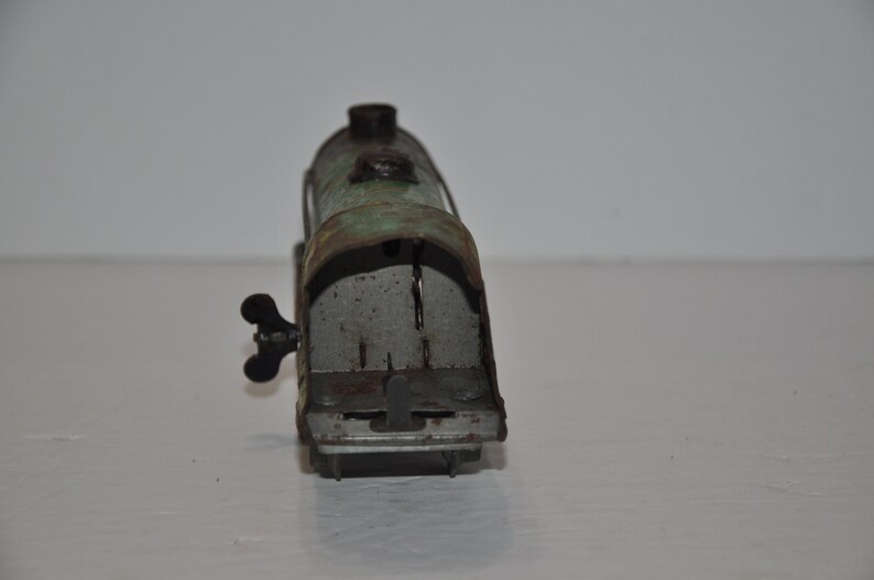 Antique Wind-up Pressed Steel Toy Train Engine WORKS - Etsy