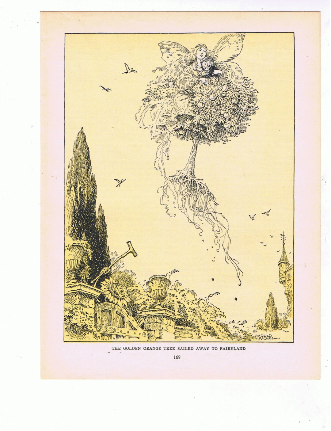1938 the Golden Orange-tree Folklore, Fables, Fairy Tales Print - Etsy