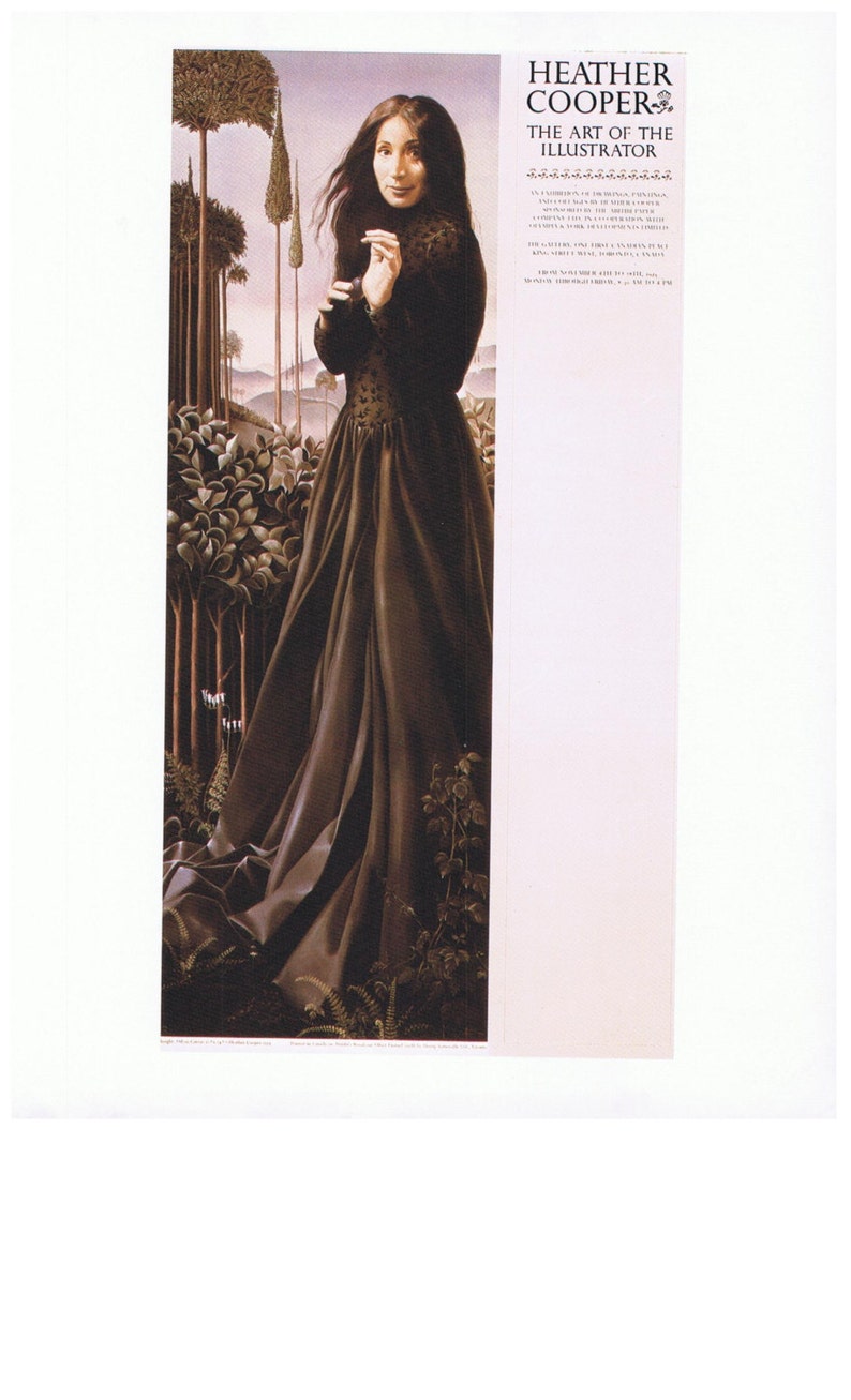 Heather Cooper The Art of the Illustrator Canadian Artist | Etsy