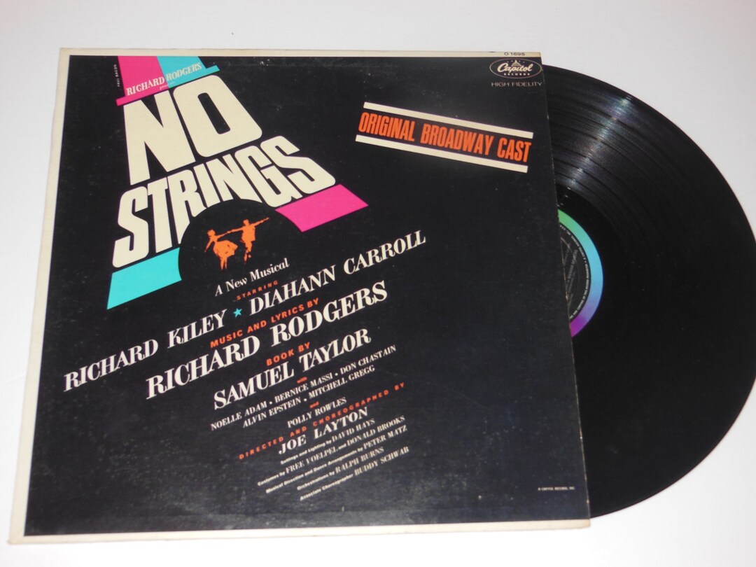 12" No Strings Musical Original Broadway Cast Music LP Album - Etsy
