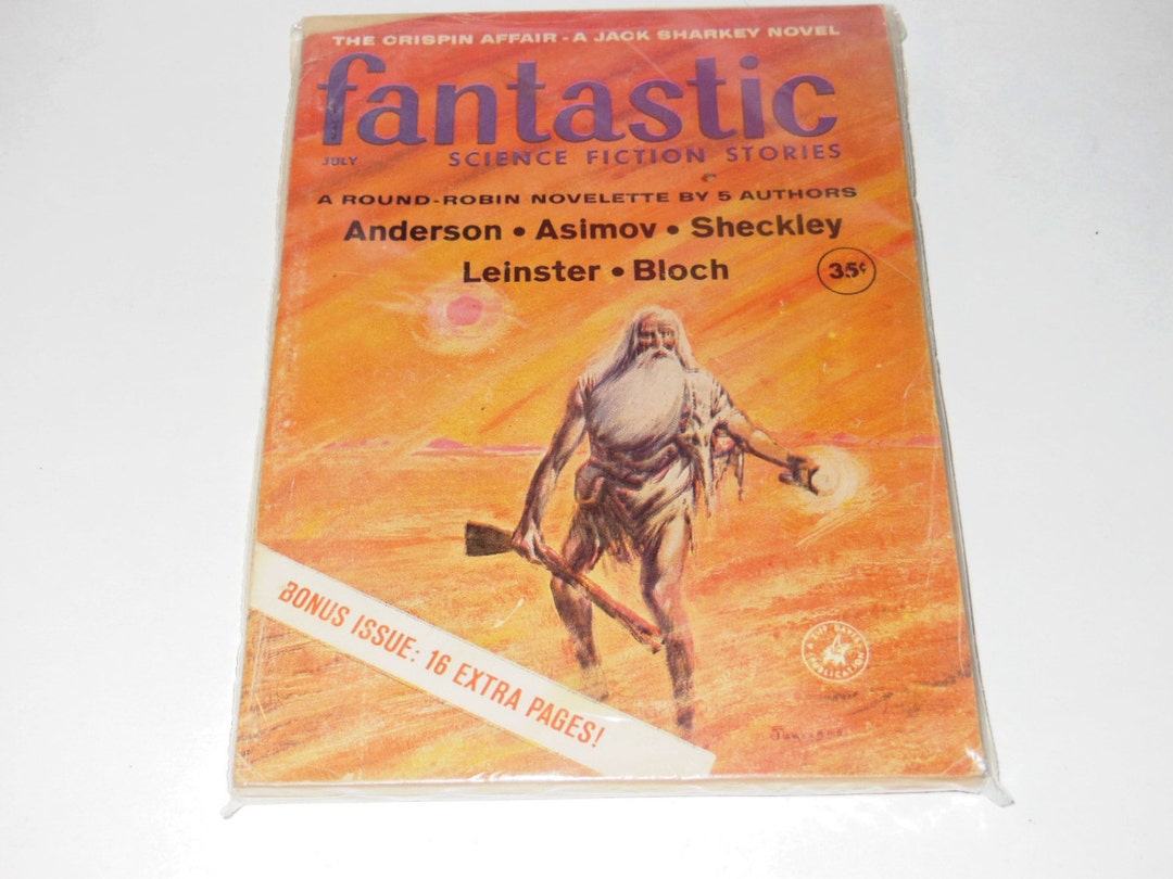 FANTASTIC Science Fiction Stories of Imagination Magazine Vol. 9 No. 7 ...