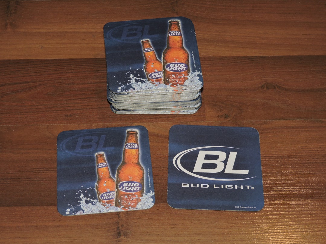 Lot of 35 Unused Bud Light Party Coasters Bar Mancave Decor - Etsy