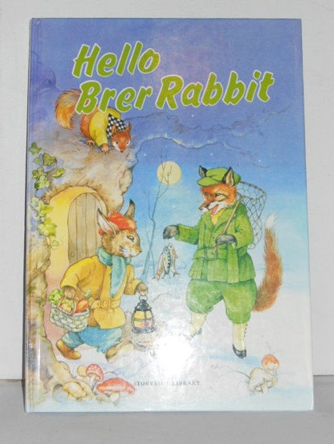 Vintage Hello Brer Rabbit Hardcover Children's Book - Etsy