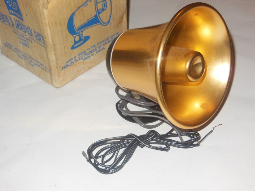 Paging & Talkback Horn Vintage 1960s Fanon Model HDA-5M-8 - Etsy