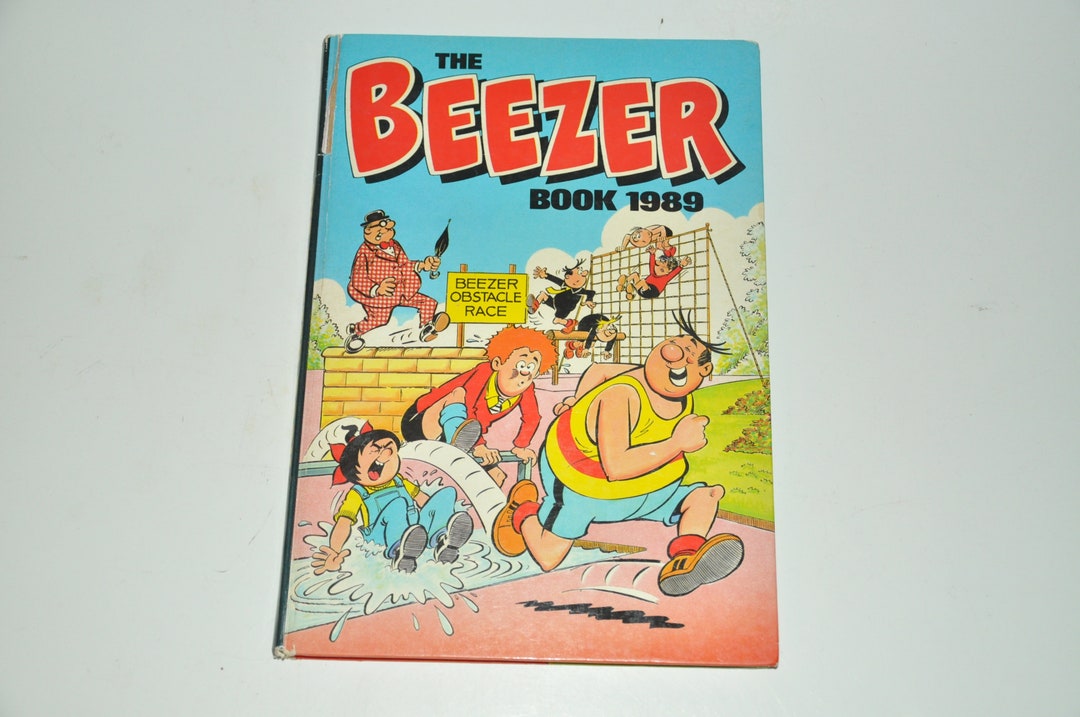 The Beezer 1989 Vintage U.K Comic Hardcover Book - Etsy