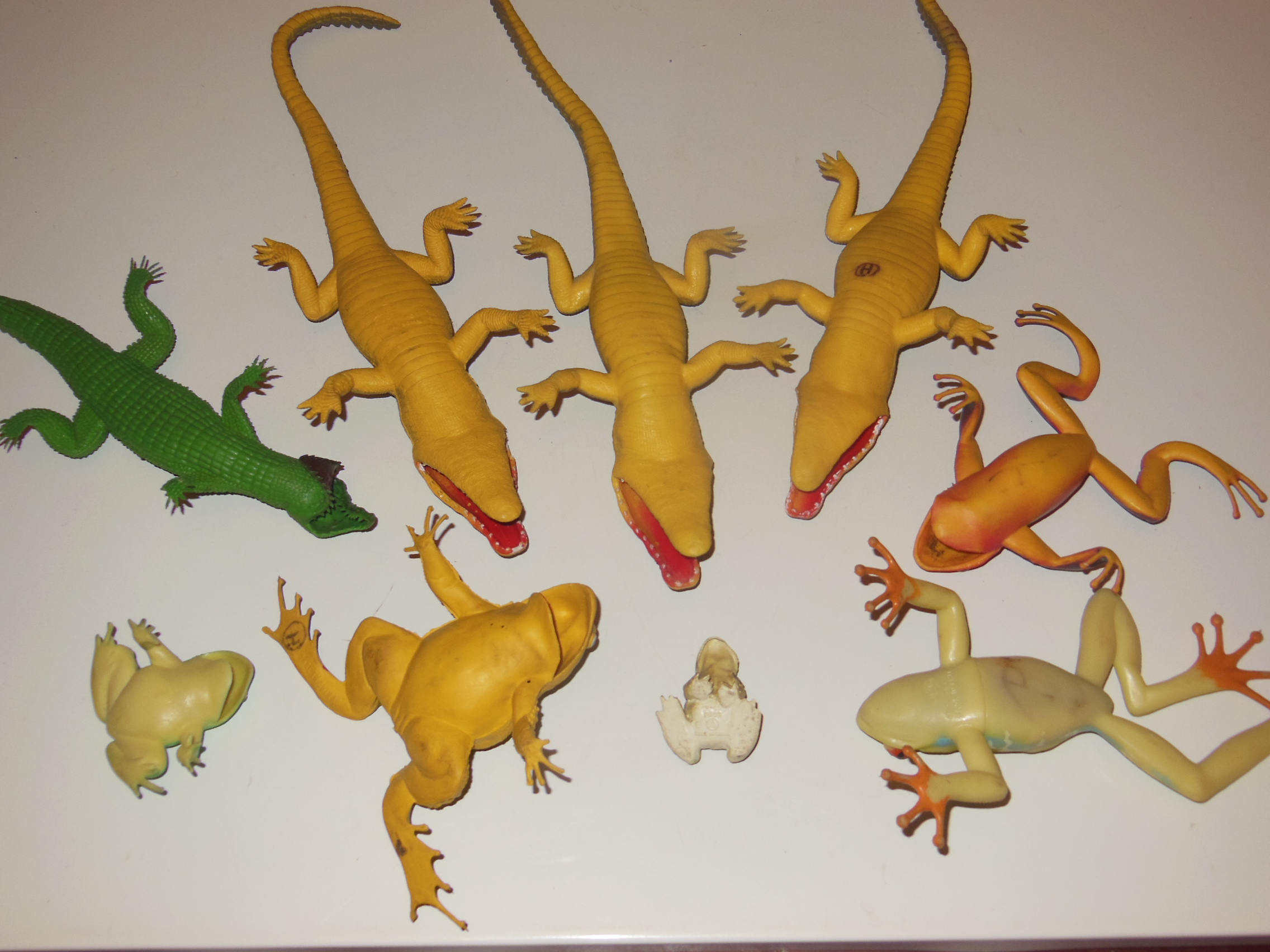 Lot of Vintage Plastic Reptile Toys | Etsy