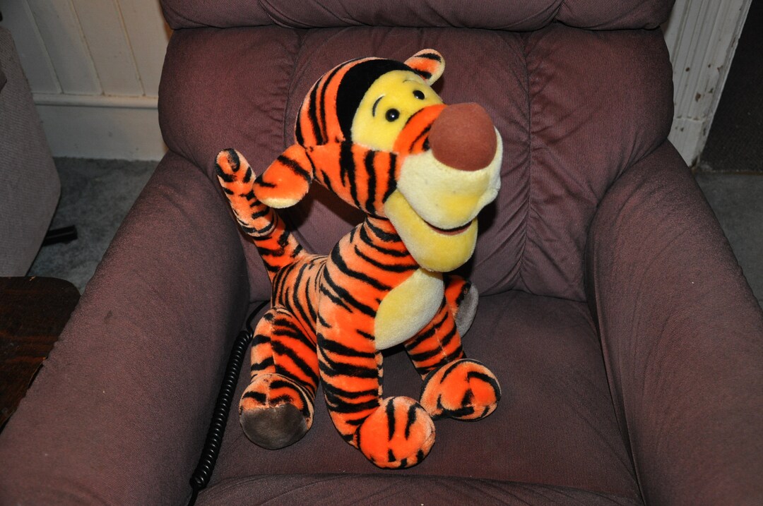 Tigger Plush Toy Large 17'' Disney Winnie the Pooh Character - Etsy