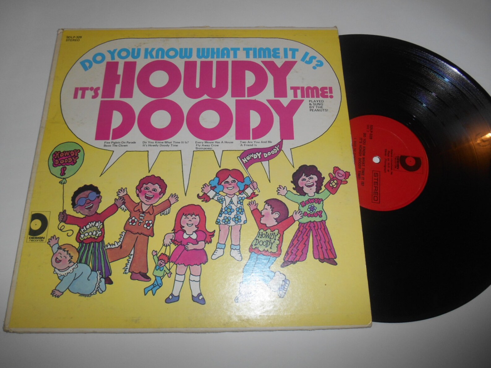 12" It's Howdy Doody Time Do You Know What Time It Is? the Peanuts ...